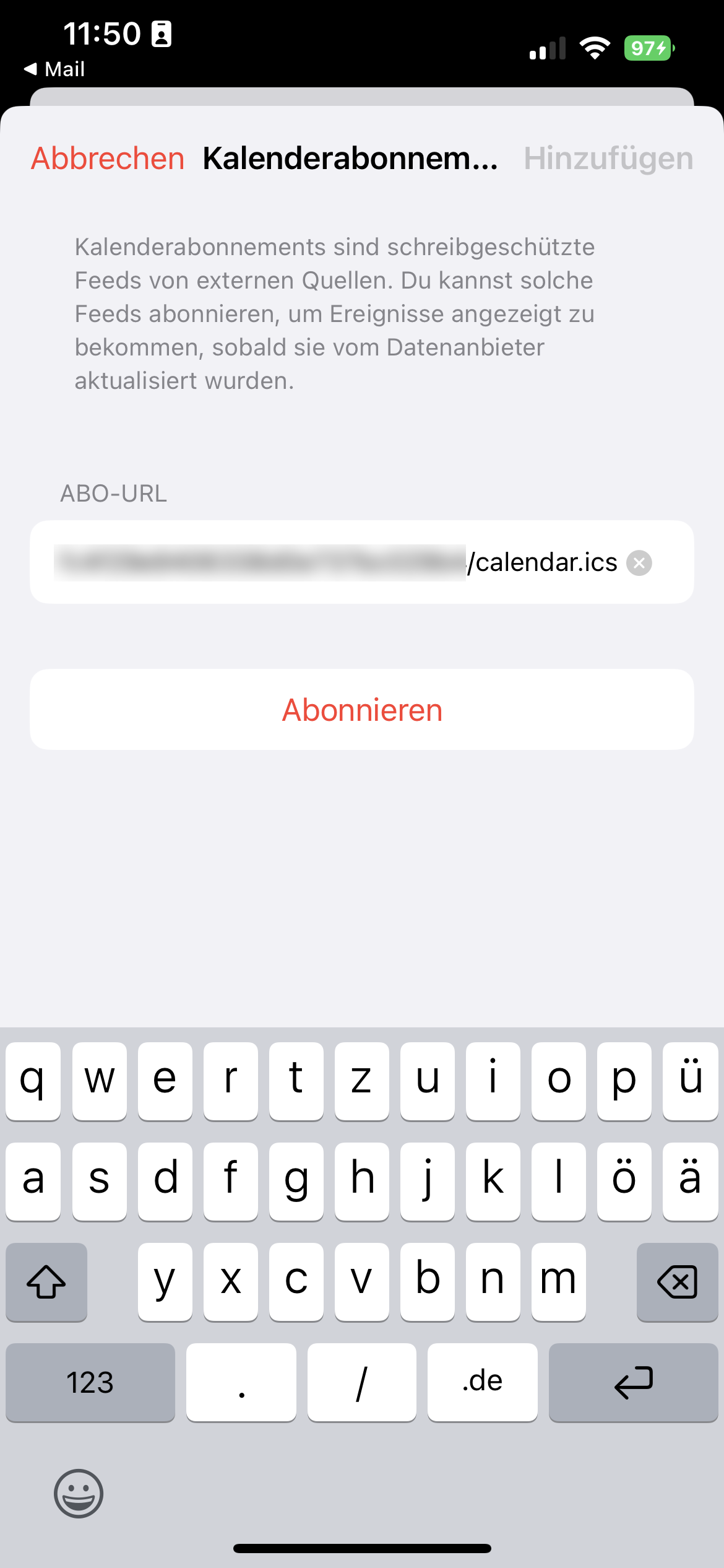 IServ Kalender und iPhone – IstNeu